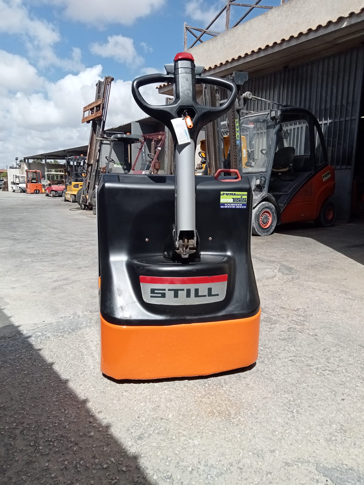 Transpallet elettrico Still modello Ecu 16 anno 2014 portata 1600 kg